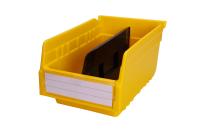 China Small Parts Storage Plastic PP Toy Storage Crate for Workbench Plastic Shelf Bin for sale