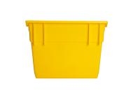 China NO Foldable Plastic Shelf Bin for Stacking Medicine in Warehouse Semi-Open Front Crate for sale