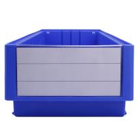 China Storage Solution Solid Box Bin with Partition Tools and Eco-Friendly PP Stacking Crate for sale