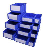 China Storehouse PP Industrial Stackable Combined Storage Bins Heavy Duty Bolt Parts Solid Box for sale