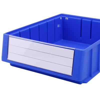 China Versatile Workshop Organizer Stackable PP Bins for Storing Screw Nut Plastic Parts for sale