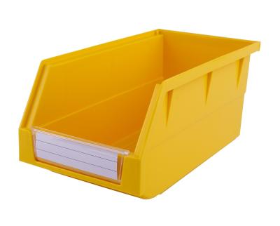 China Wall Mount Durable Stackable Bins Accessories Plastic Storage Box with Customized Logo for sale