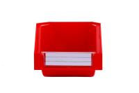 China Wall Mount Durable Stackable Bins Accessories Plastic Storage Box with Customized Logo for sale