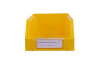China Solid Box Storage Bins Stackable Plastic Crate for Small Parts and Open Front Access for sale