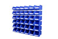 China Equipment Storage Solid Box Customized Color Hanging and Stacking Bins for Workshop for sale