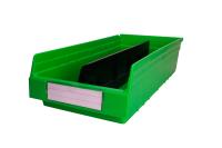 China Customized Color Spare Industrial Parts Storage Shelf Bin with Semi-Open Front Design for sale
