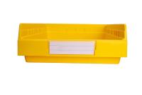 China Plastic Bin for Warehouse Storage Divisible Hanging Rack Box Customized Color Foldable for sale