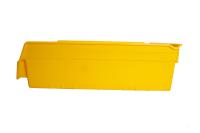 China Plastic Bin for Warehouse Storage Divisible Hanging Rack Box Customized Color Foldable for sale