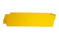 China Foldable PP Storage Box Stackable Classic Office Organizer Plastic Tool Crate Plastic Shelf Bin for sale