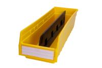 China Foldable PP Storage Box Stackable Classic Office Organizer Plastic Tool Crate Plastic Shelf Bin for sale