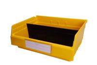 China Internal Size 280x376x88mm Nesting Plastic Shelf Bin for Organized Storage of Parts for sale
