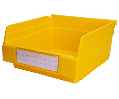 China Medicine Rack System Storage Shelf Bin with Dividers PP Solid Box Style for sale