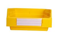 China Medicine Rack System Storage Shelf Bin with Dividers PP Solid Box Style for sale
