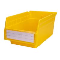 China Stackable Small Parts Box PP Plastic Storage Bins with Internal Size 280x178x88mm for sale