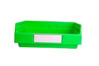 China Internal Size of 280x376x88mm Semi-Open Front Plastic Shelf Bin for Tool Organization for sale
