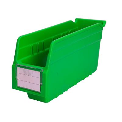 China Warehouse Storage Plastic Pick Bins Parts Storage Stackable PP Box Semi-Open Front Box for sale