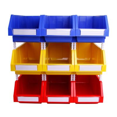 China Internal Size 172x414x94mm Plastic Shelf Bin for Workbench Open Front Spare Parts Bins for sale