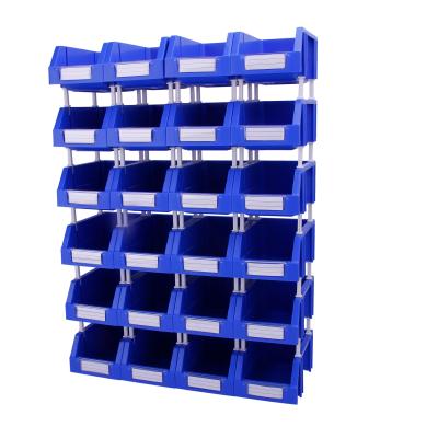 China Industrial Workbench Storage Solution Plastic Box with Solid Box Style and PP Material for sale