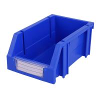 China Simplify Warehouse Organization with Stackable Plastic Bins Open Front and Back Desig for sale