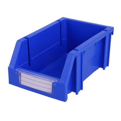 China Simplify Warehouse Organization with Stackable Plastic Bins Open Front and Back Desig for sale