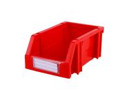 China Simplify Warehouse Organization with Stackable Plastic Bins Open Front and Back Desig for sale