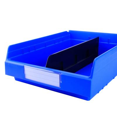 China Warehouse Tool Storage Stackable Solid Box with Large Capacity and Semi-Open Front PP Box for sale