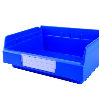 China Space-Saving Heavy Duty Plastic Bins for Warehouse Storage Internal Size 280x376x88mm for sale