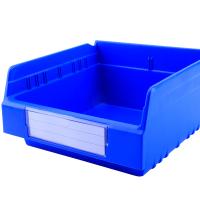 China Solid Box Style Small Parts Storage Plastic Organizer Bins for Bolt Storage PP for sale