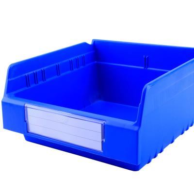 China Solid Box Style Small Parts Storage Plastic Organizer Bins for Bolt Storage PP for sale