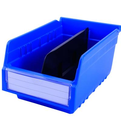 China Organize Small Parts with Stackable Hanging Plastic Bin 280x178x88mm Internal Size for sale