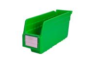 China Office Workshop Plastic Shelf Bins PP Storage Box with Customized Logo Solid Box for sale