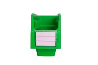 China Office Workshop Plastic Shelf Bins PP Storage Box with Customized Logo Solid Box for sale