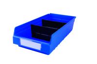 China Small Parts Storage Racking Shelf Office Workshop Plastic Shelf Bins Durable Solid Box for sale