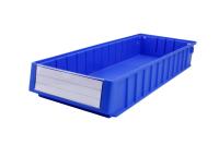 China Logo Customized Logo Stackable Plastic Storage Bin for Different Size Household Items for sale