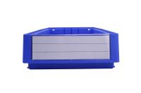 China Logo Customized Logo Stackable Plastic Storage Bin for Different Size Household Items for sale