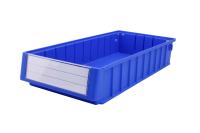 China Streamline Space Stackable Plastic Organizer With Divider In Solid Box Style for sale