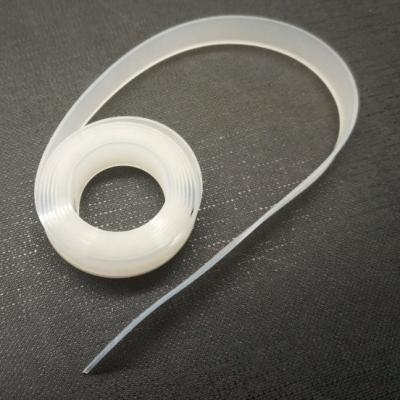 China Medical Grade Silicone Mask Strap 1mm Thickness Adjustable Design for sale