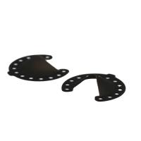 China 3/4 Black Silicone Medical Valve Seal Gasket LSR Molding for sale