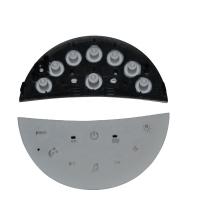 China Custom Silicone Overmold Keypad with Plastic Cover OTI-KP36 for sale