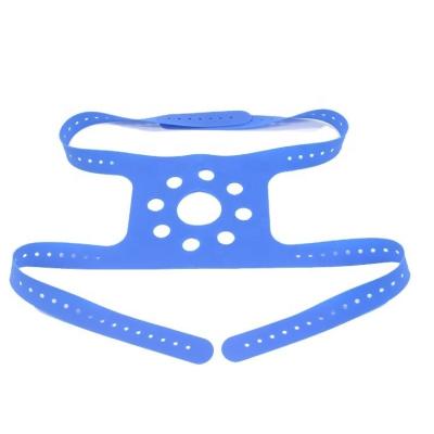 China Custom Medical Silicone Mask Head Strap 30-80 Shore A for sale