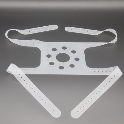 China LSR CPAP Head Strap Silicone Rubber for Medical Masks for sale