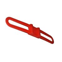China Custom Silicone Bike Bands 30-80 Shore A Durable Elastic Ties for sale