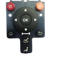 China Custom Silicone Rubber Keypad with Backlight for Moulding Service for sale