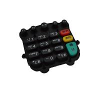 China Custom Silicone Keypad for POS Machine Heat-Resistant Eco-Friendly for sale