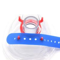 China Custom Silicone Anesthesia Mask Head Harness Shore A 40 for sale