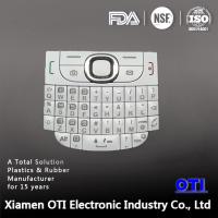 China Custom Silicone QWERTY Keypad for Electronics 30-80 Shore A for sale