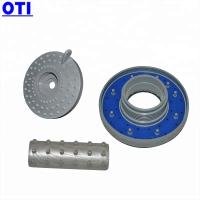 China Heat-Resistant Silicone PC Overhead Shower Head for sale