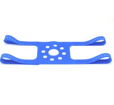 China Reusable Silicone Medical Headstrap for Respirators Custom Made for sale