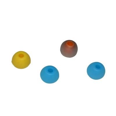 China Custom Dual Flange Silicone Earbuds for Mobile Phones for sale