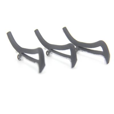 China Conductive Silicone Overmolded Ear Hanging for Medical Use for sale